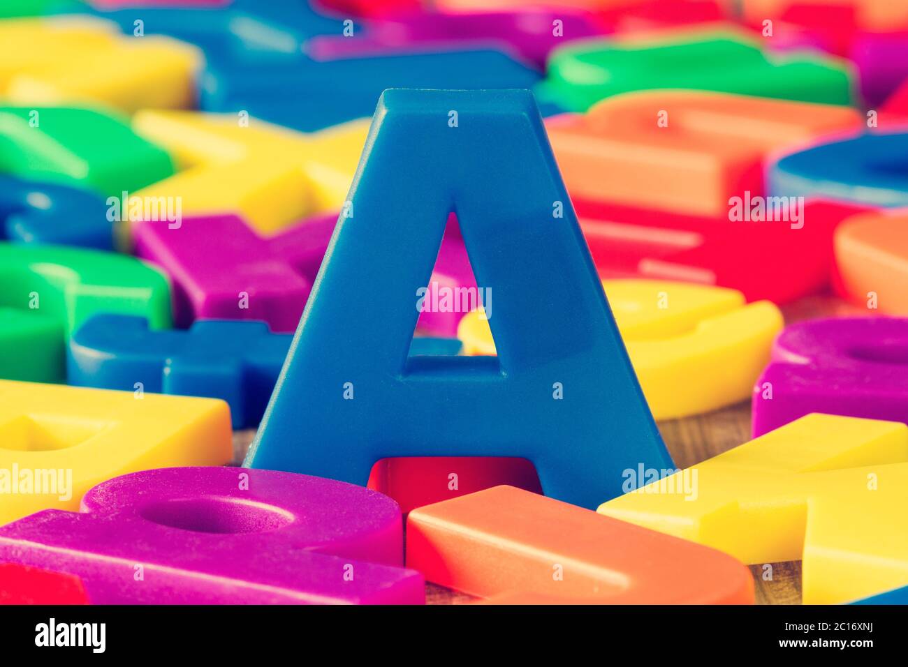 Magnetic Letters Alphabet High Resolution Stock Photography and Images ...