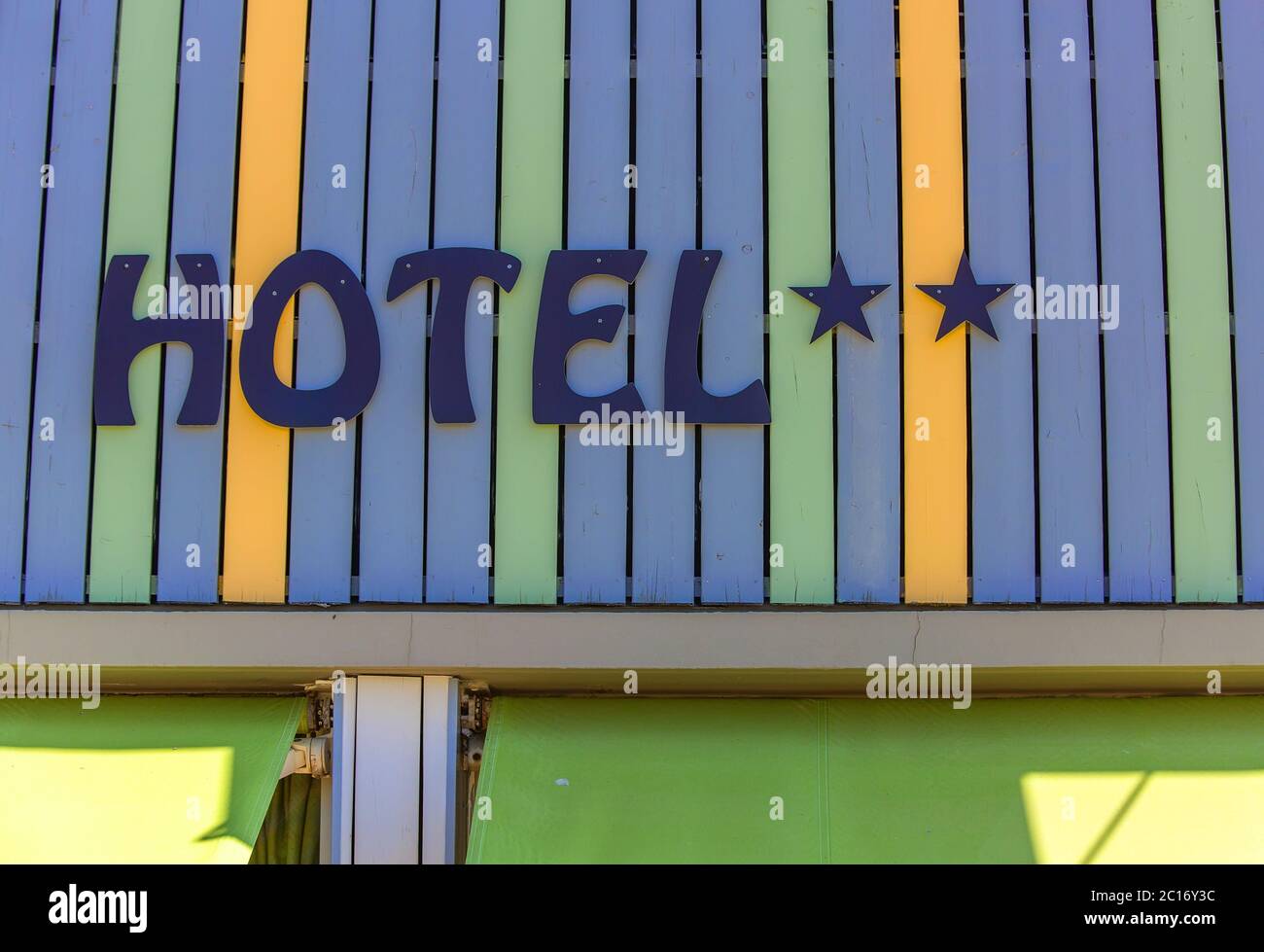 Hotel sign signboard hi-res stock photography and images - Alamy