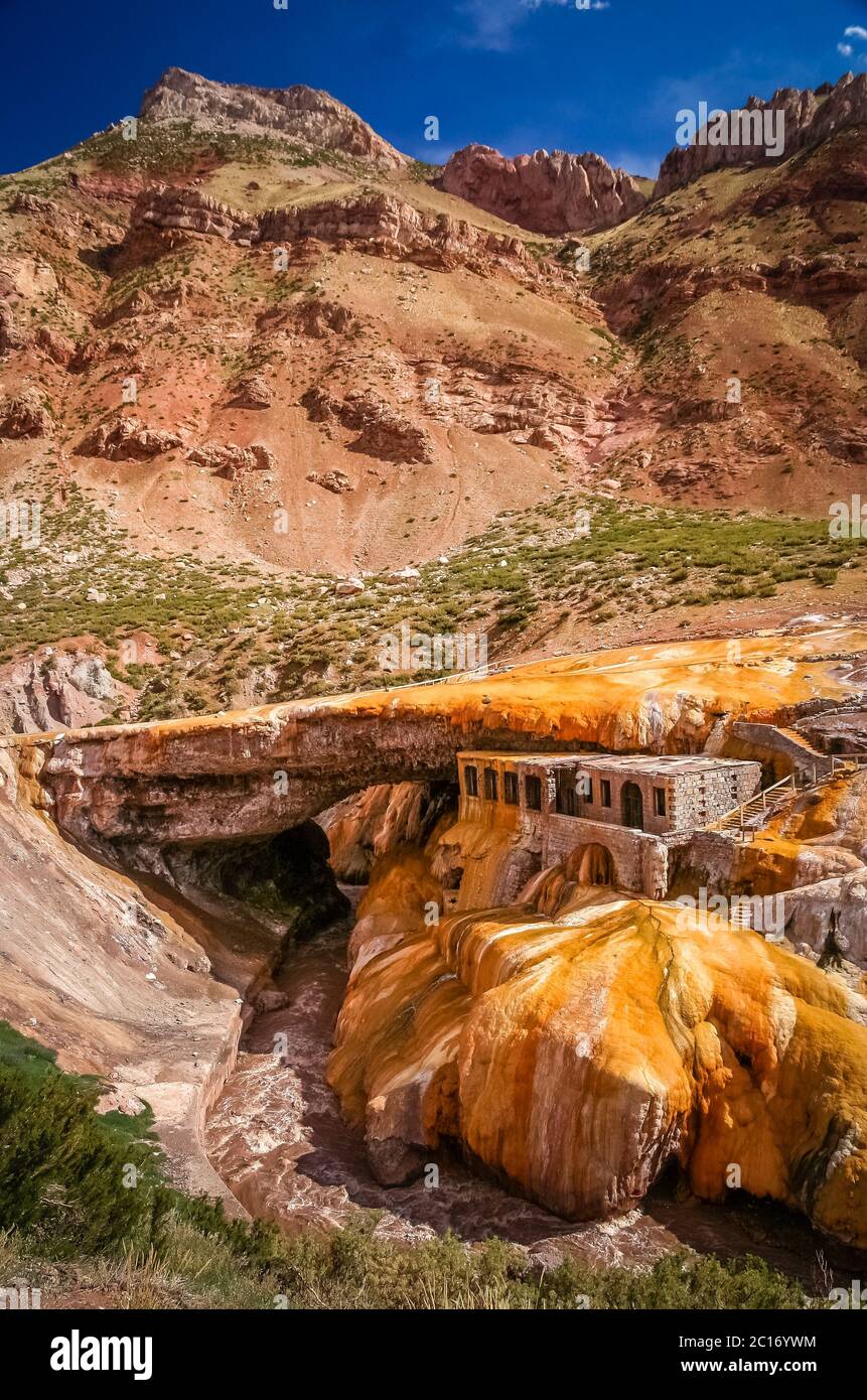 Puente del Inca Stock Photo - Alamy