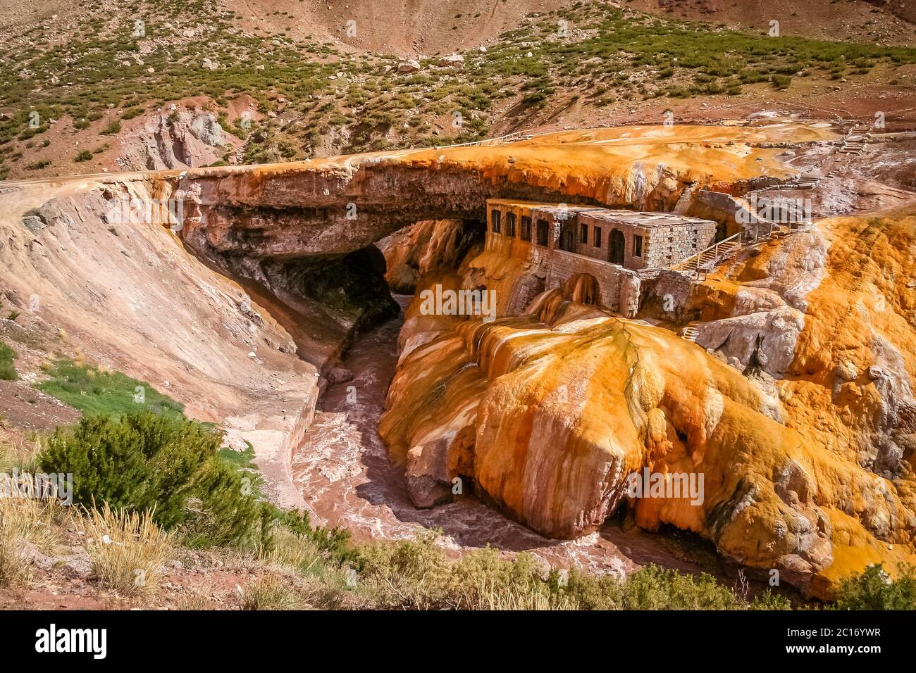Puente del Inca Stock Photo - Alamy