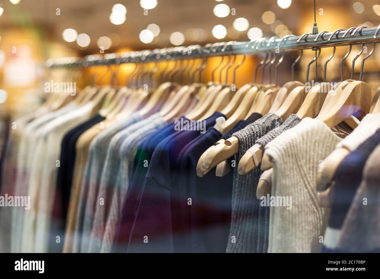new fashion in modern shopping mall Stock Photo - Alamy