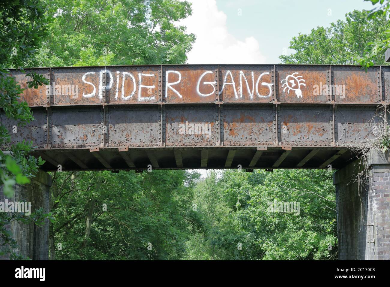 Gang graffiti hi-res stock photography and images - Alamy