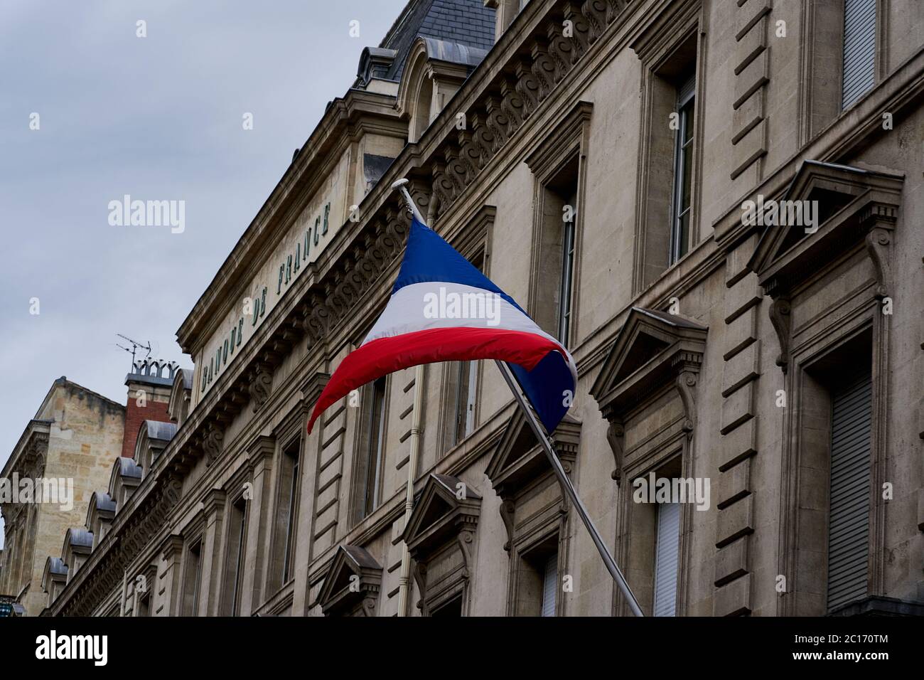 Exterior of the bank of France building in Bordeaux Stock Photo - Alamy