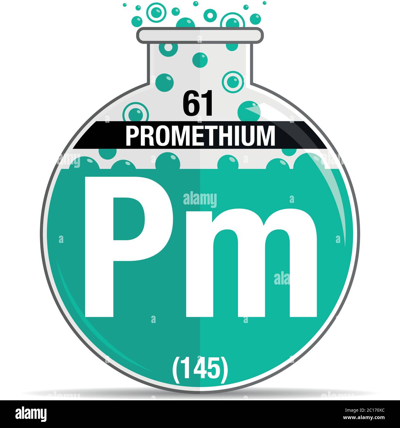 Promethium atom hi-res stock photography and images - Alamy
