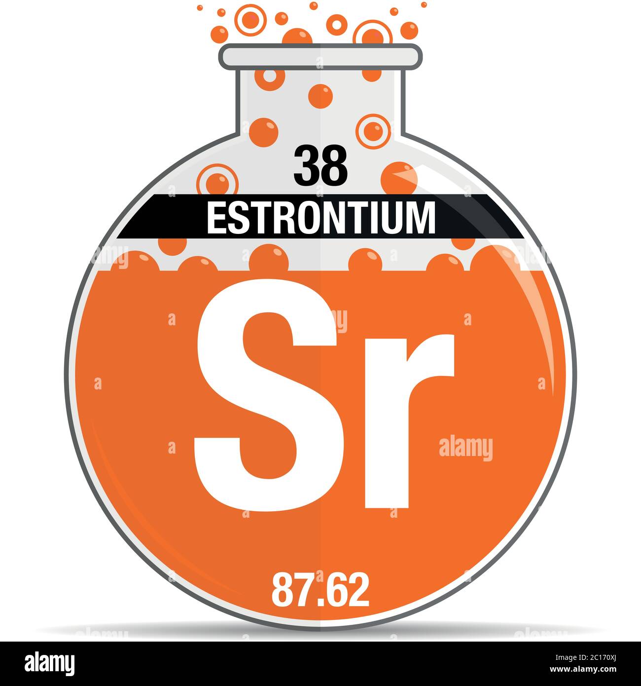 Atomic number 38 Cut Out Stock Images & Pictures - Alamy