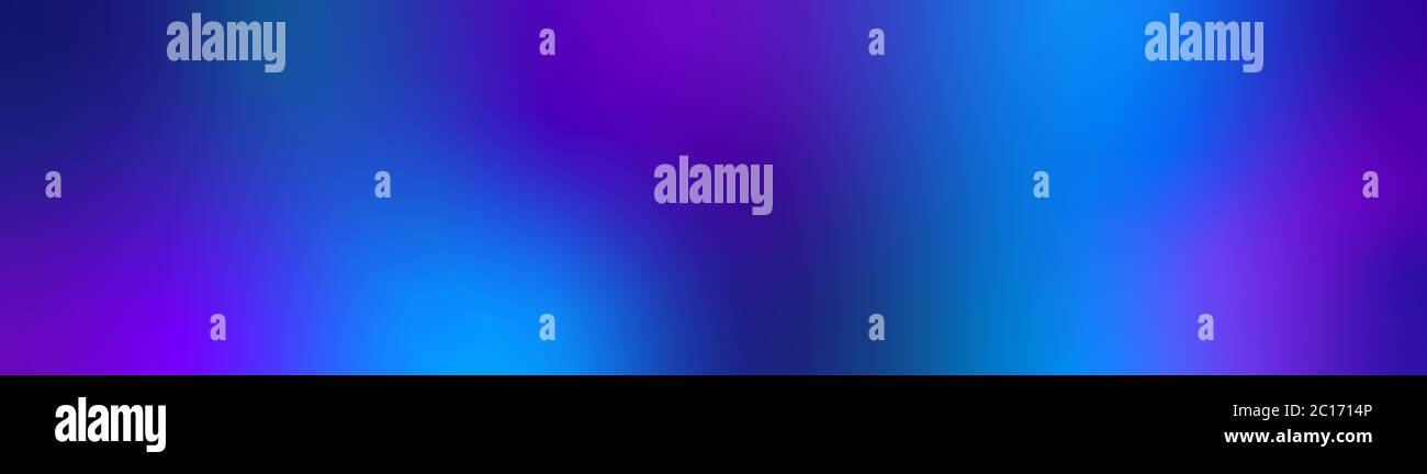 Blue and purple color blurred radient emty banner background with copy ...