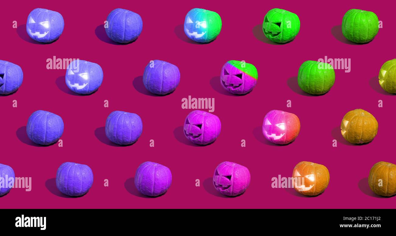 Halloween pumpkins or Jack o'Lantern Stock Photo - Alamy