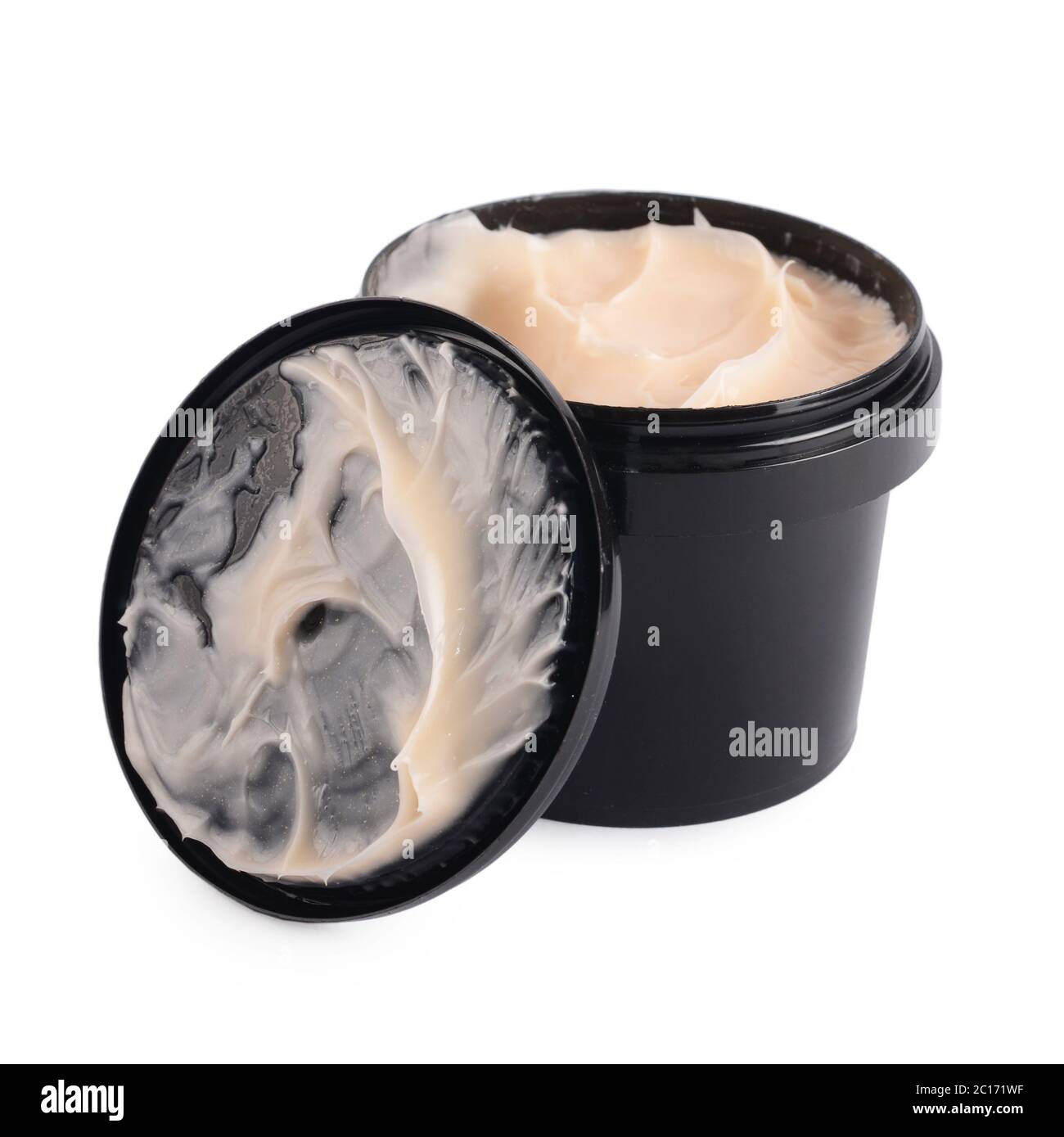 Texture body care cream Cut Out Stock Images & Pictures - Alamy