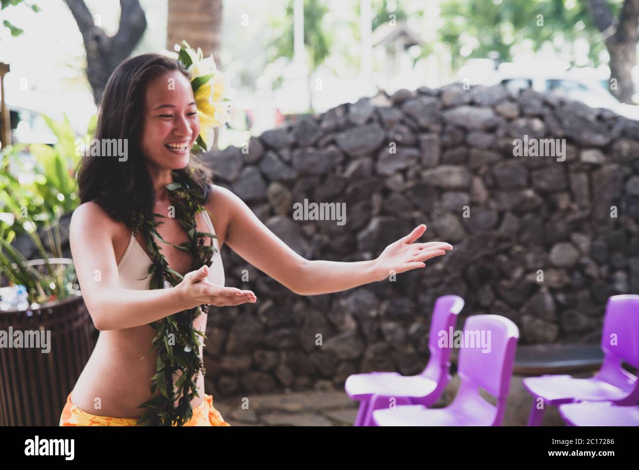 Tahitian Girl French Polynesia High Resolution Stock Photography and Images - Alamy