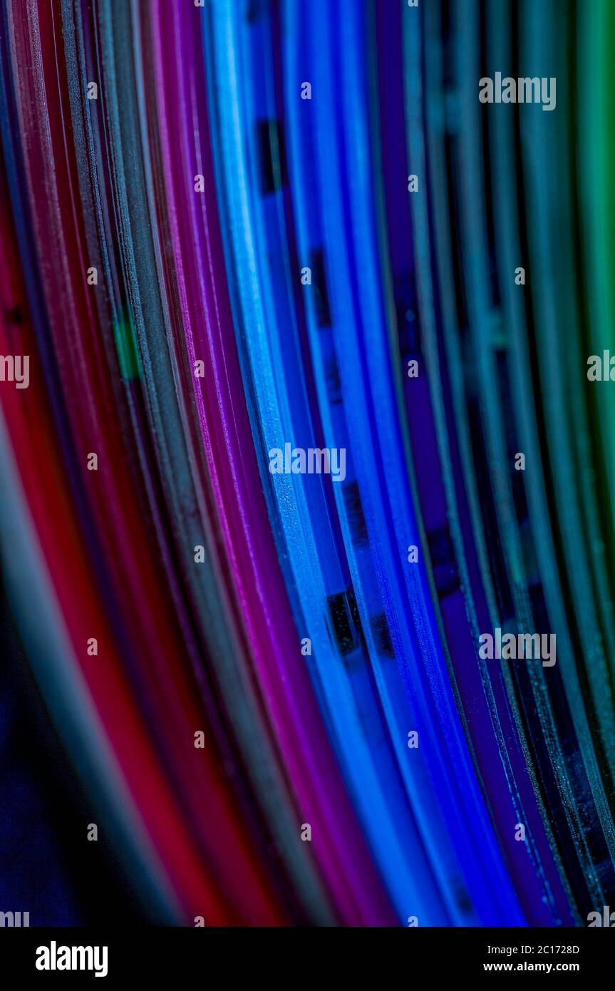 Colourful record hi-res stock photography and images - Alamy