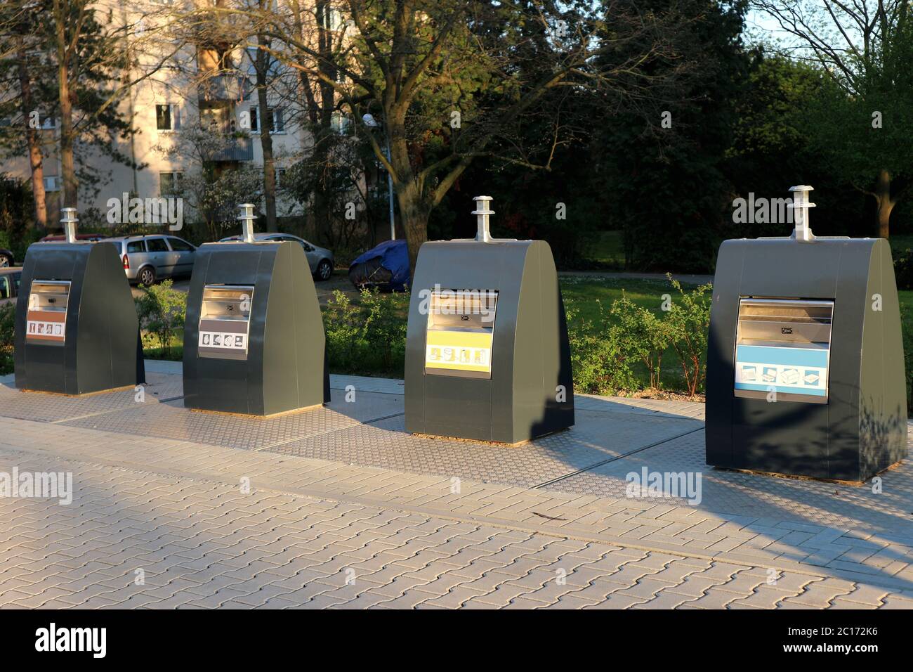 Underground Garbage Bins High Resolution Stock Photography and Images ...