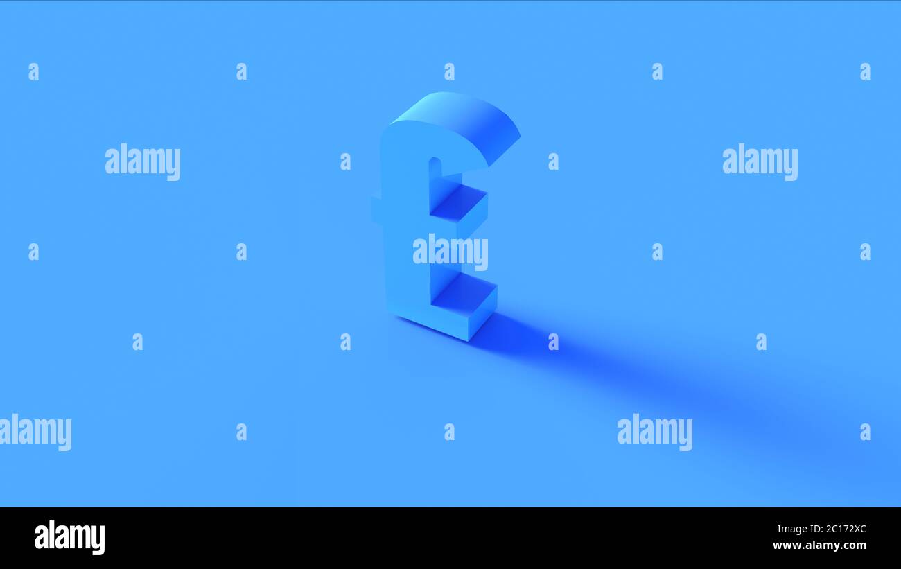 Blue pound sign hi-res stock photography and images - Alamy