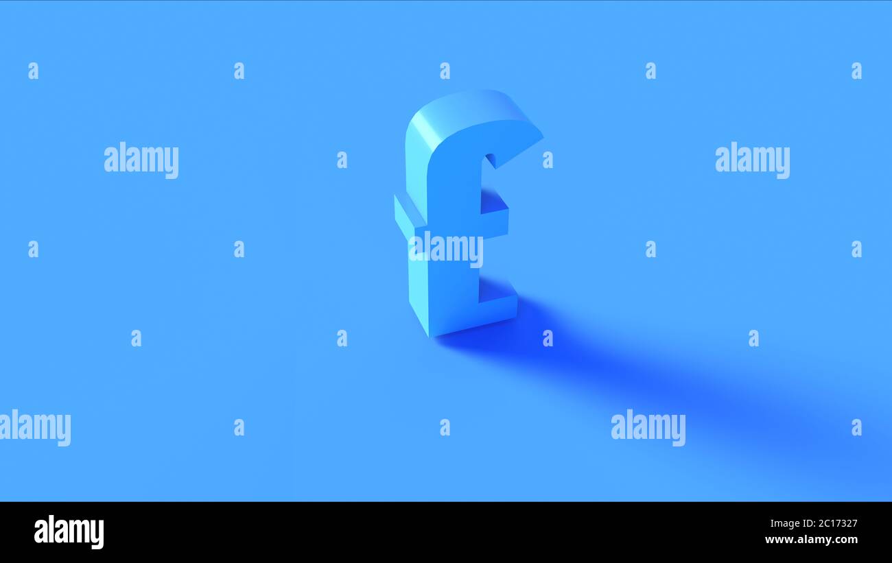 Blue sign pound symbol icon hi-res stock photography and images - Alamy