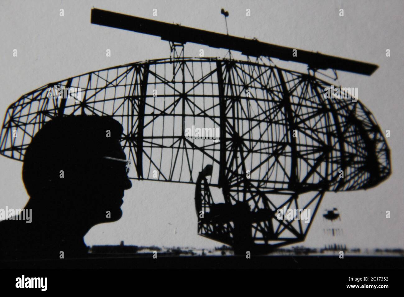 Fine 70s vintage black and white extreme photography of a primary ...