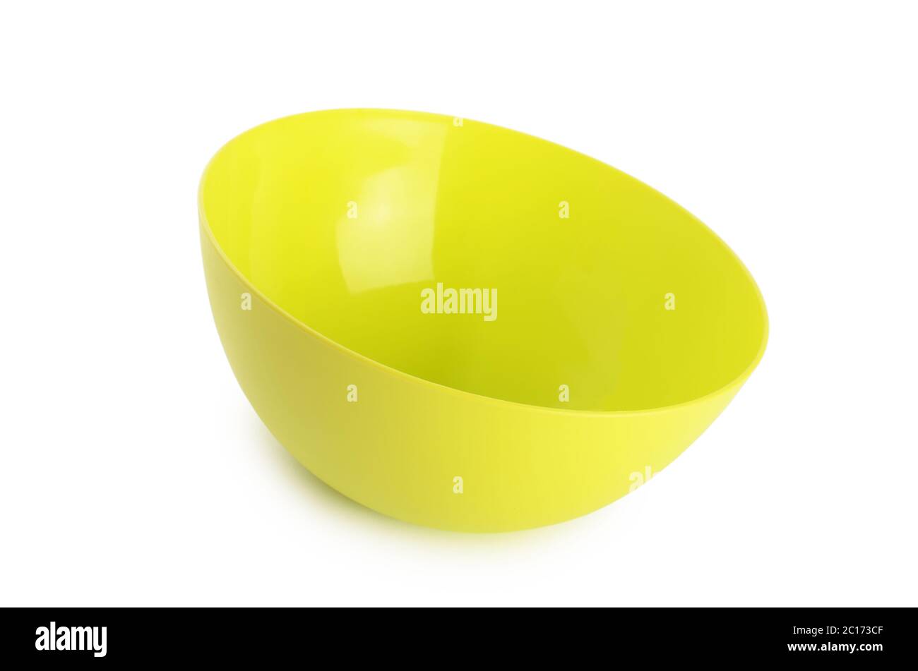 Plastic colorful plates isolated on white Stock Photo - Alamy