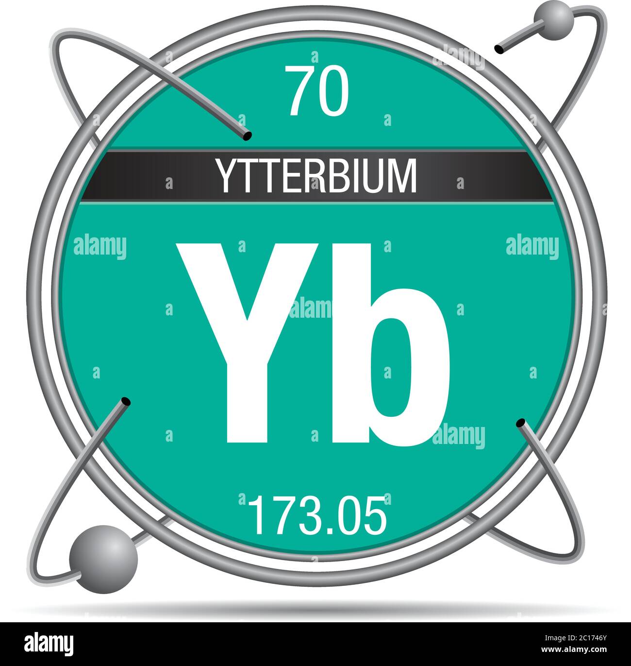 Ytterbium symbol hi-res stock photography and images - Alamy