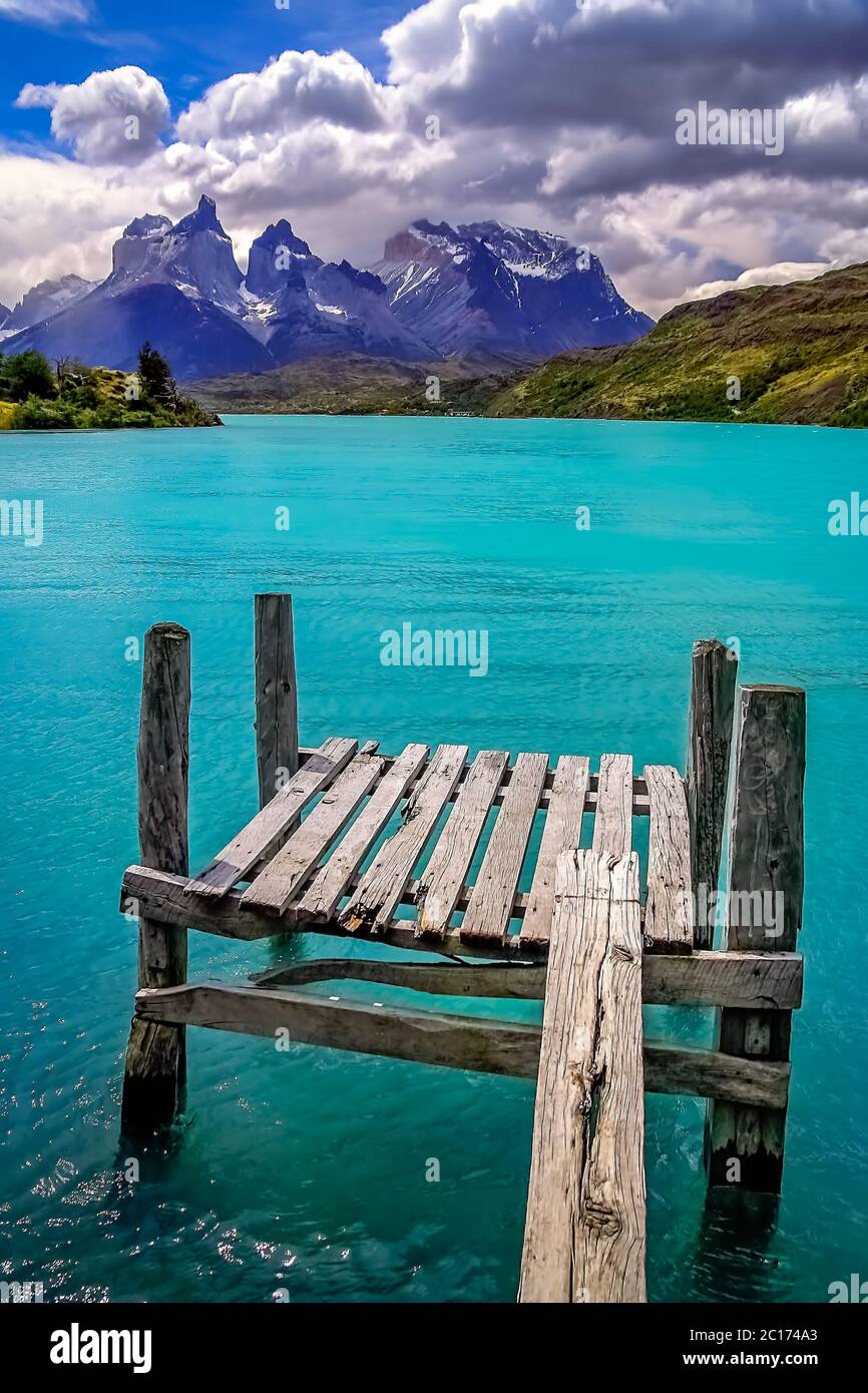 Platform with a view Stock Photo - Alamy