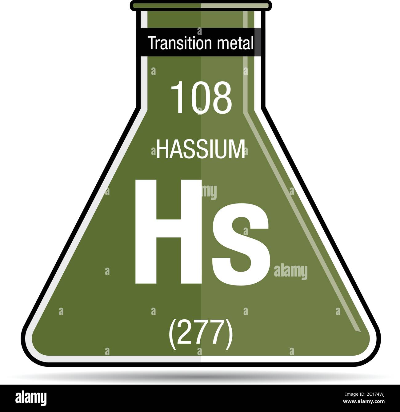 Hassium Symbol