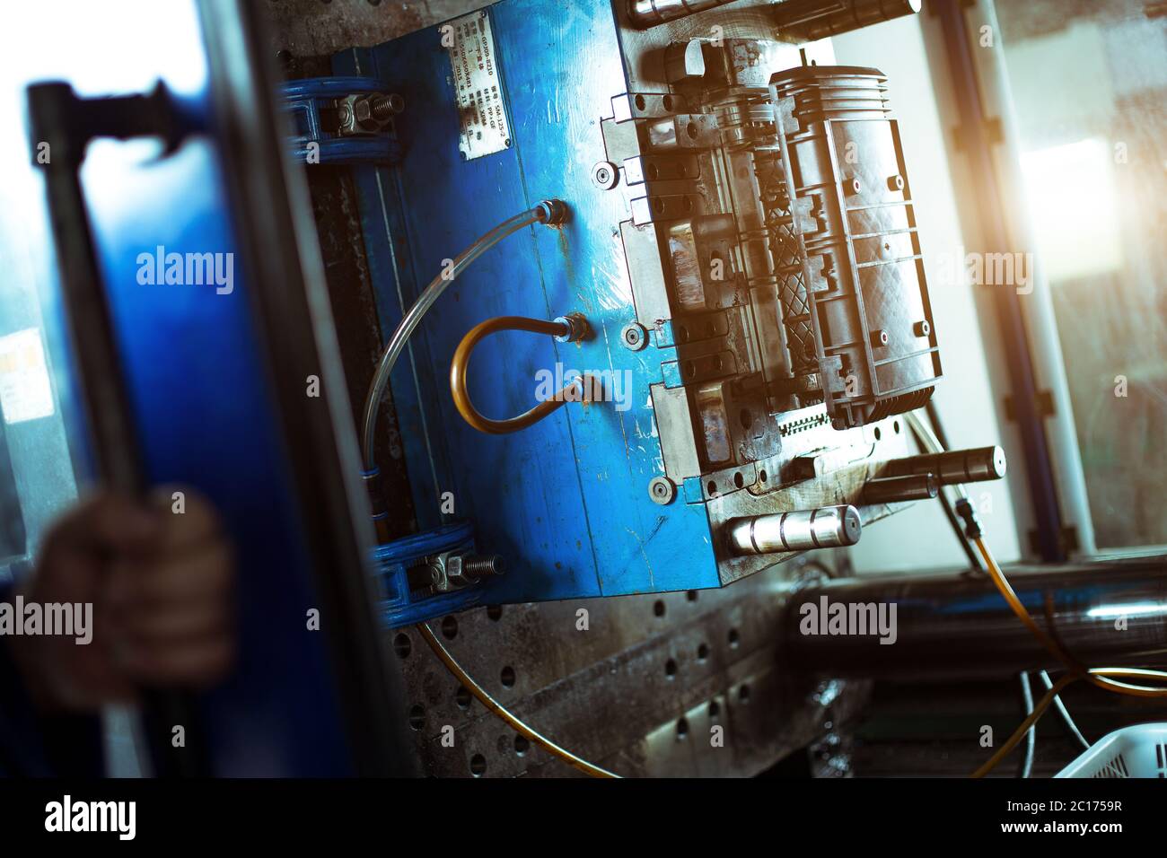 digital control machine in factory Stock Photo - Alamy