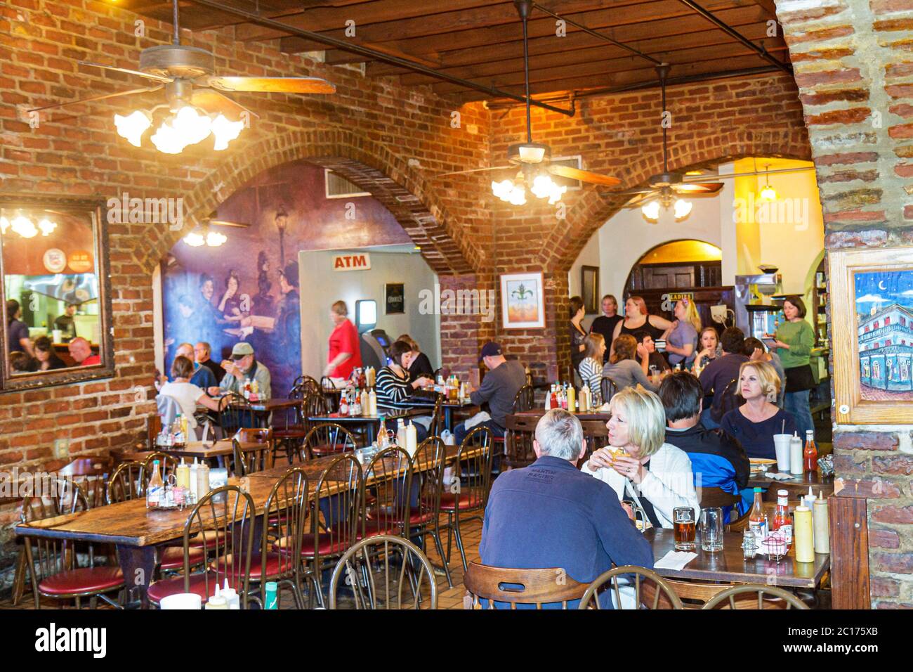 New Orleans Louisiana,French Quarter,Cafe Maspero,dining,restaurant ...