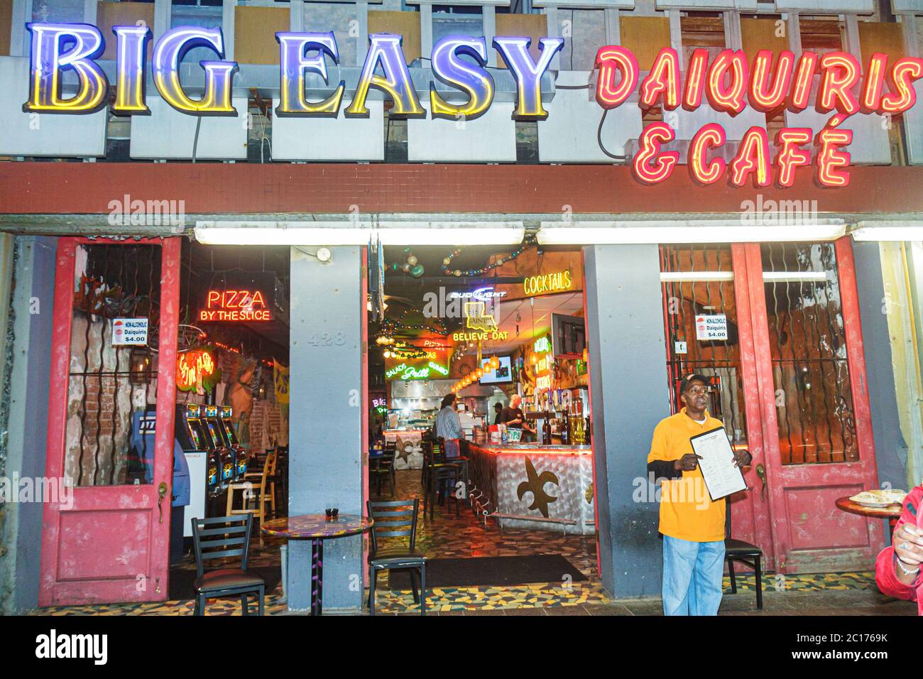 New Orleans Louisiana,Canal Street,downtown,Big Easy Daiquiries & Cafe ...