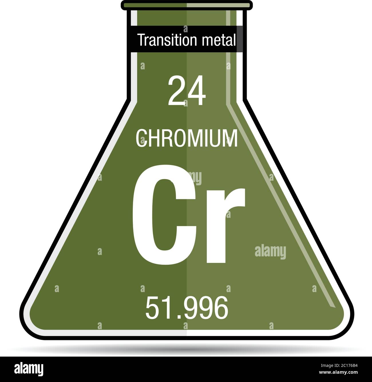 Chromium atom Stock Vector Images - Alamy