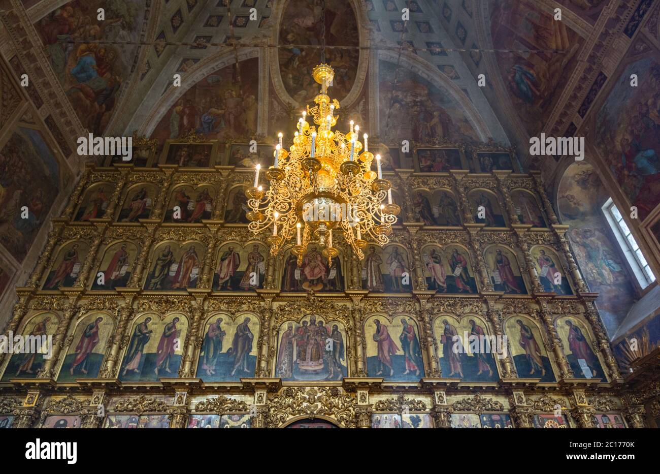 Savior's Transfiguration Cathedral of the 18th century in Uglich ...