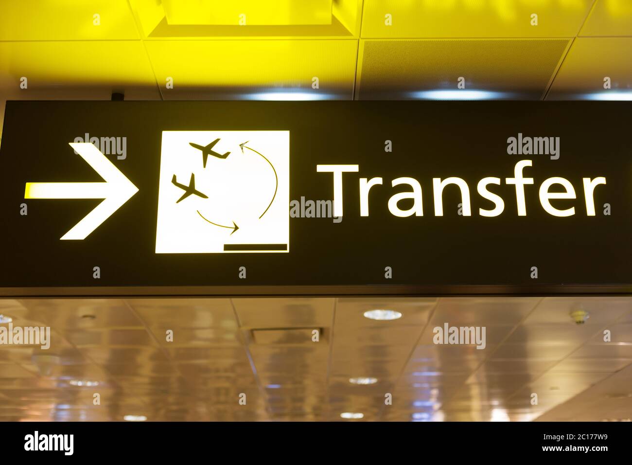 digital screen with flight information Stock Photo - Alamy