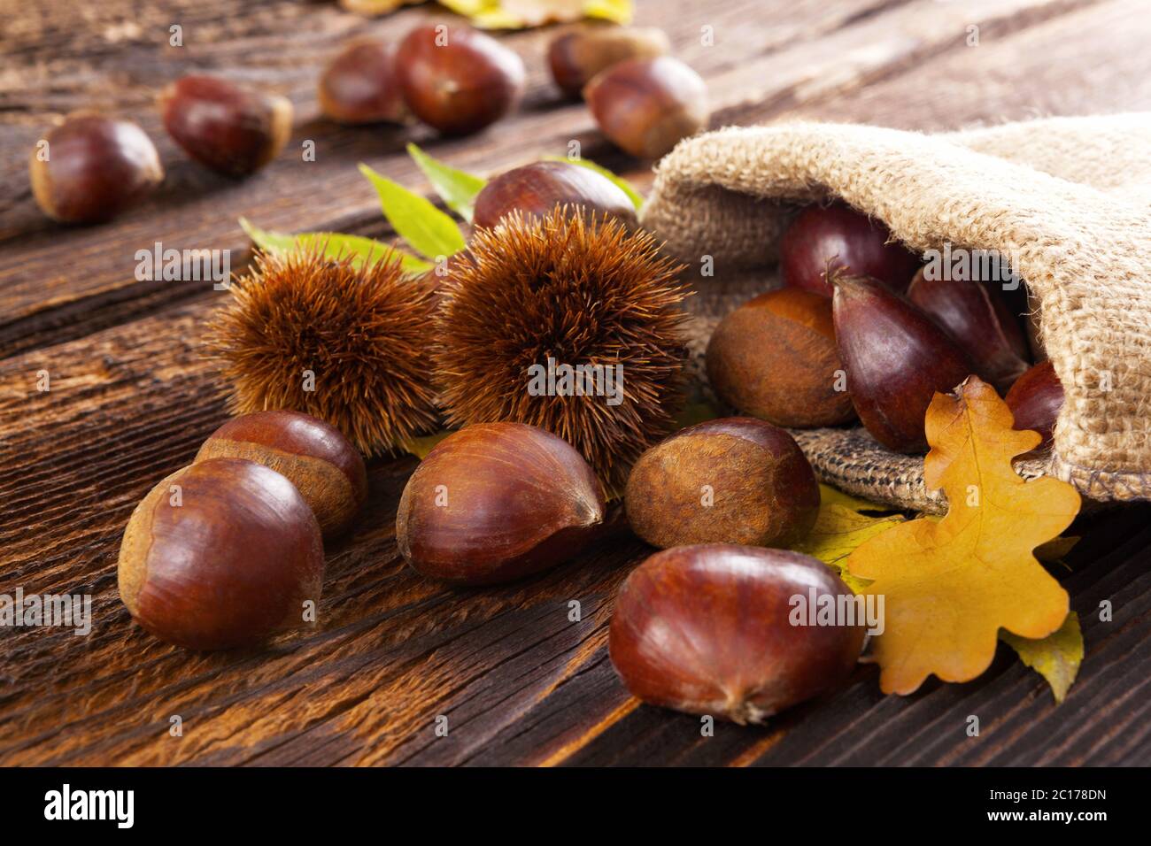 Bag of chestnuts hi-res stock photography and images - Alamy