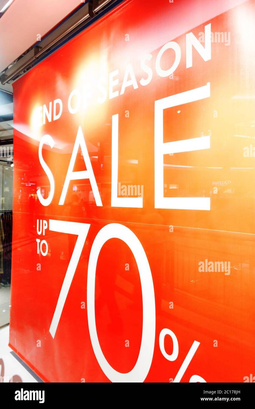 sign of sale Stock Photo - Alamy