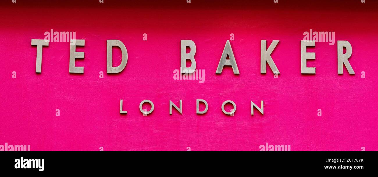 Ted baker logo hi-res stock photography and images - Alamy