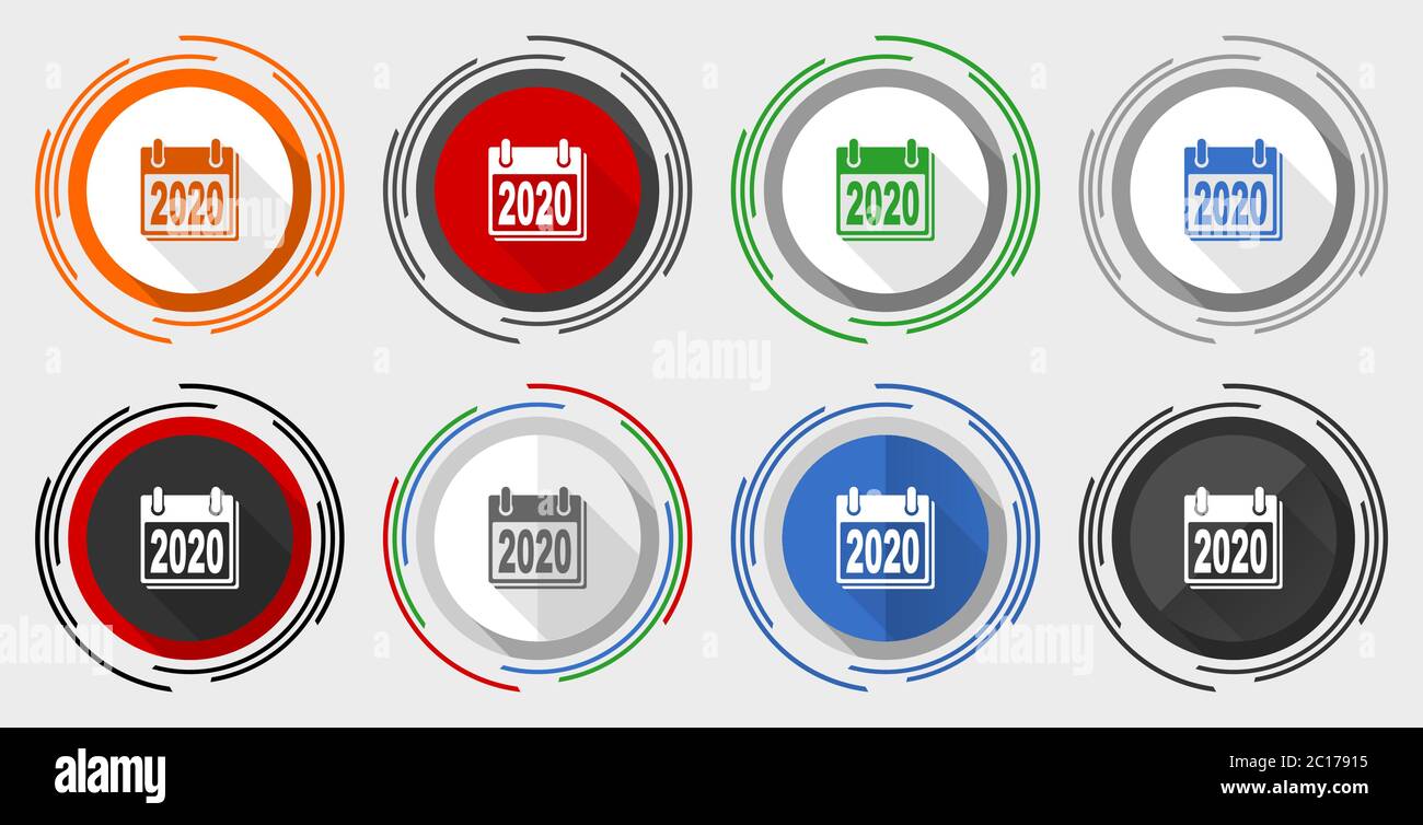 2020 end Stock Vector Images - Alamy