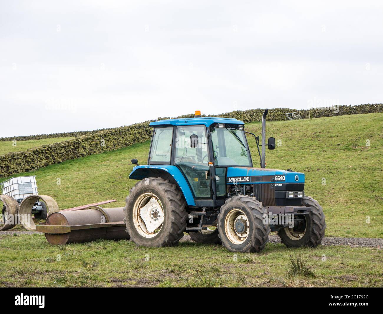 Tractor in farm hi-res stock photography and images - Alamy