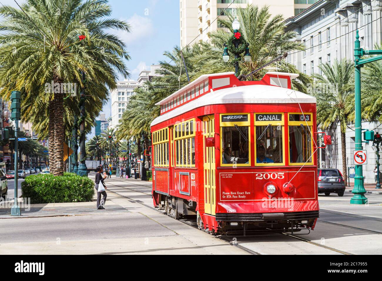 New Orleans Louisiana,Canal Street,Regional Transit Authority,RTA,Canal ...