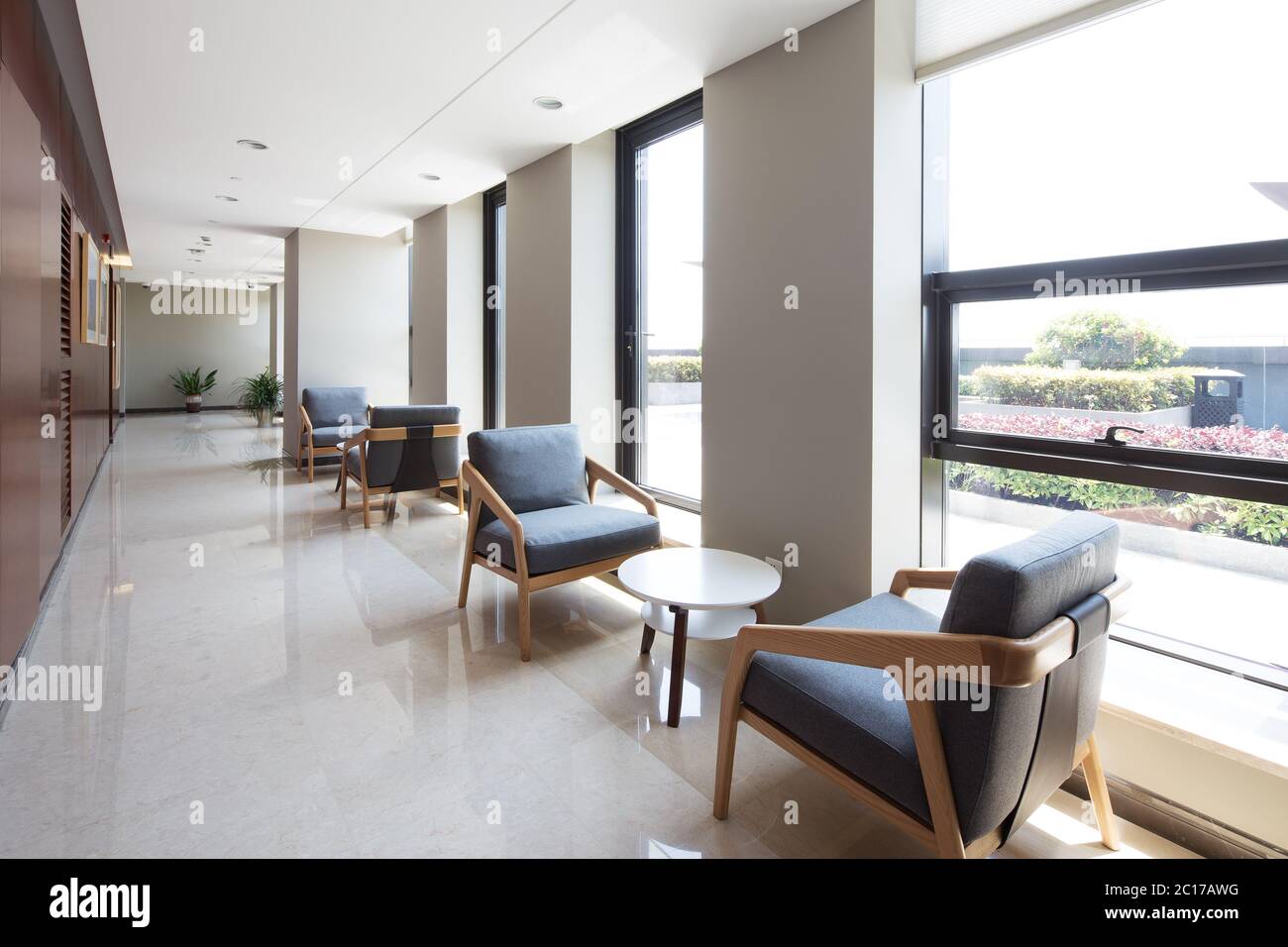 interior of modern corridor Stock Photo - Alamy