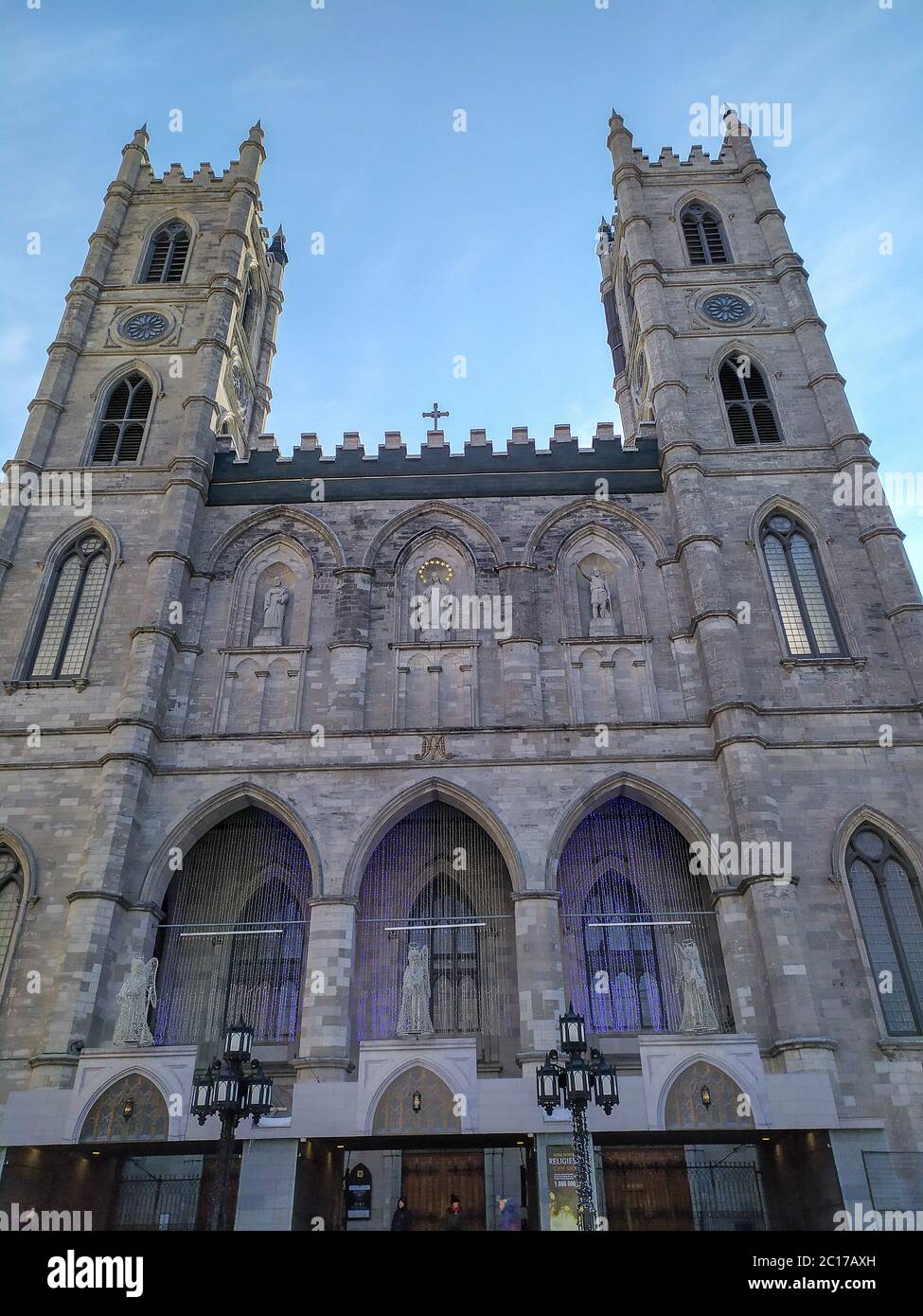 Montreal is the cultural capital of Canada. Beautiful city Stock Photo ...