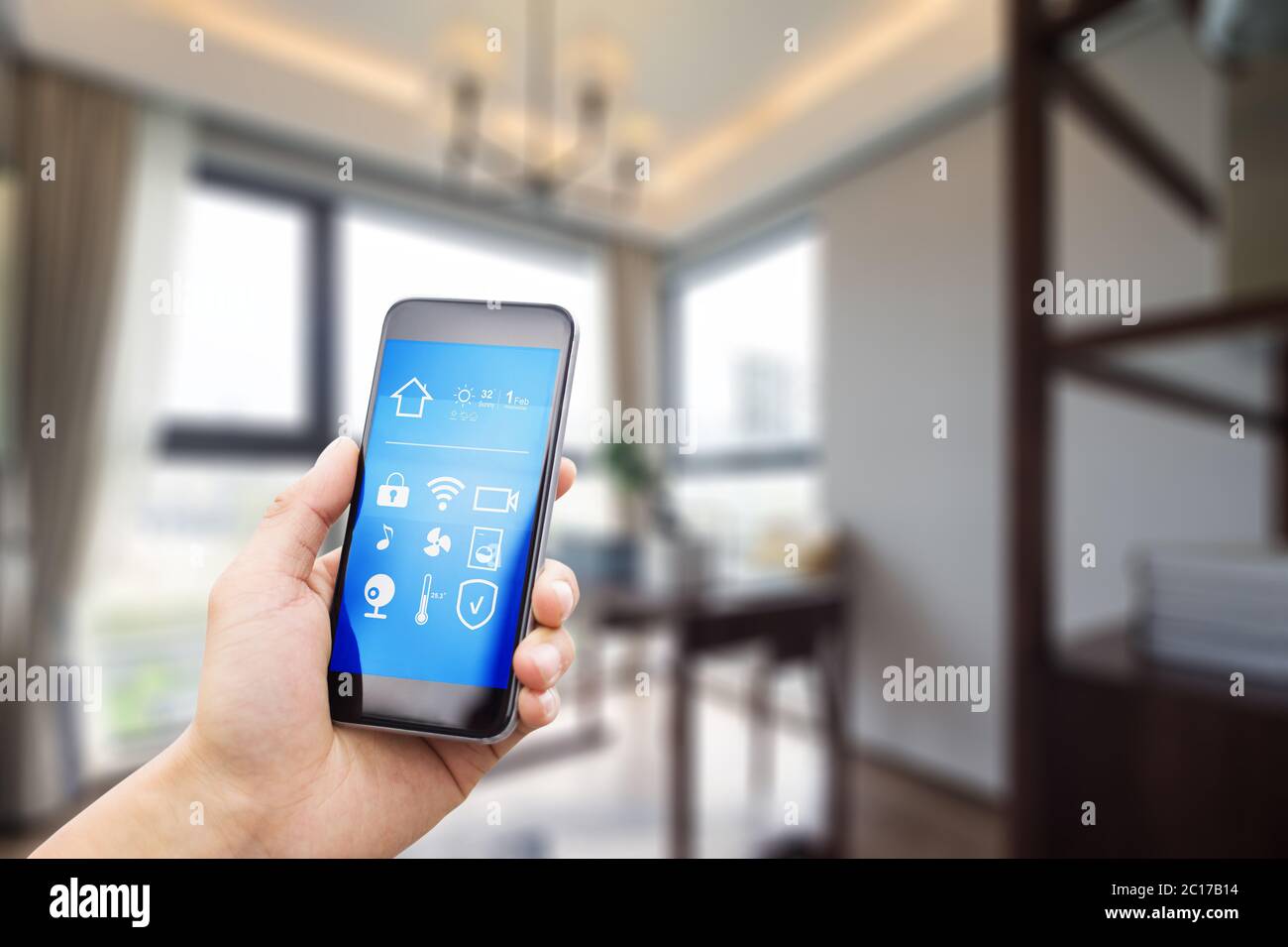 Smart climate control in hi-res stock photography and images - Alamy