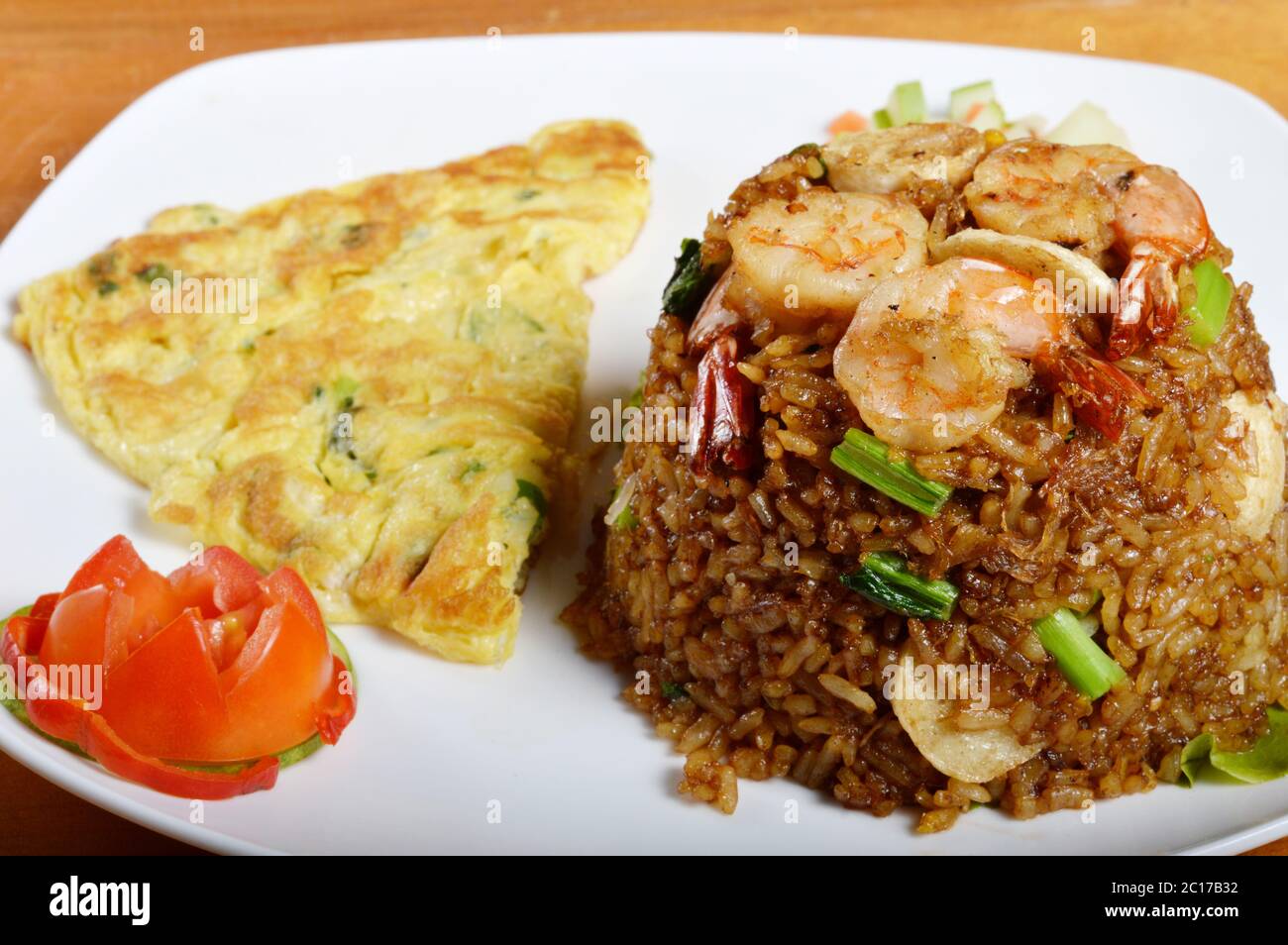 China fried rice seafood chinese hi-res stock photography and images ...