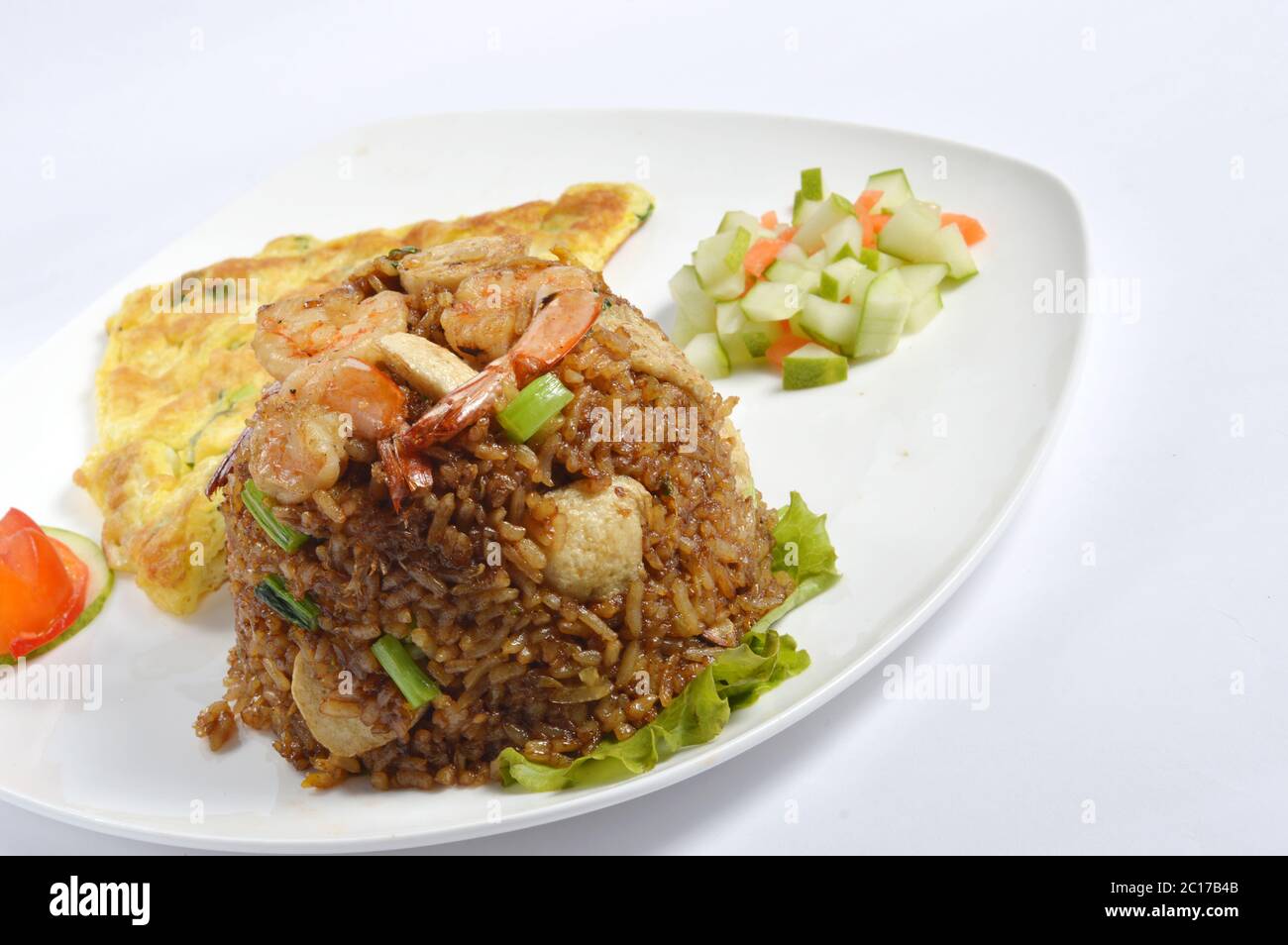 China fried rice seafood chinese hi-res stock photography and images ...