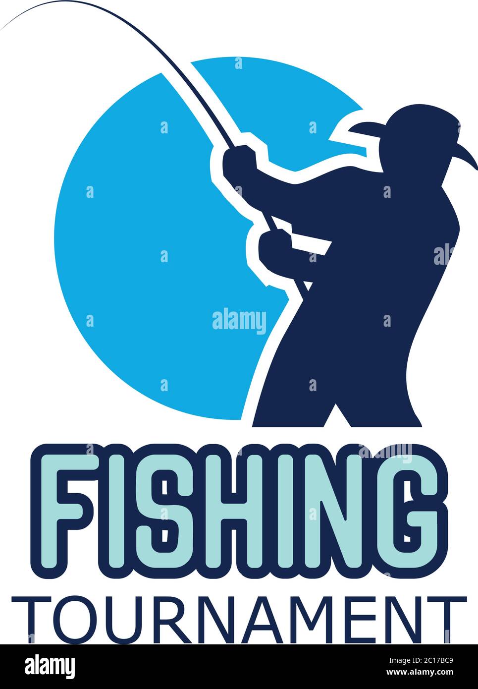 fishing logo with text space for your slogan / tag line, vector ...