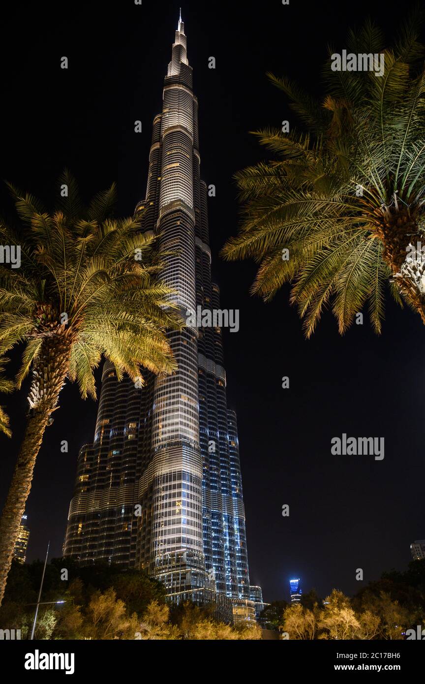 The City of Dubai in the United Arab Emirates Stock Photo - Alamy