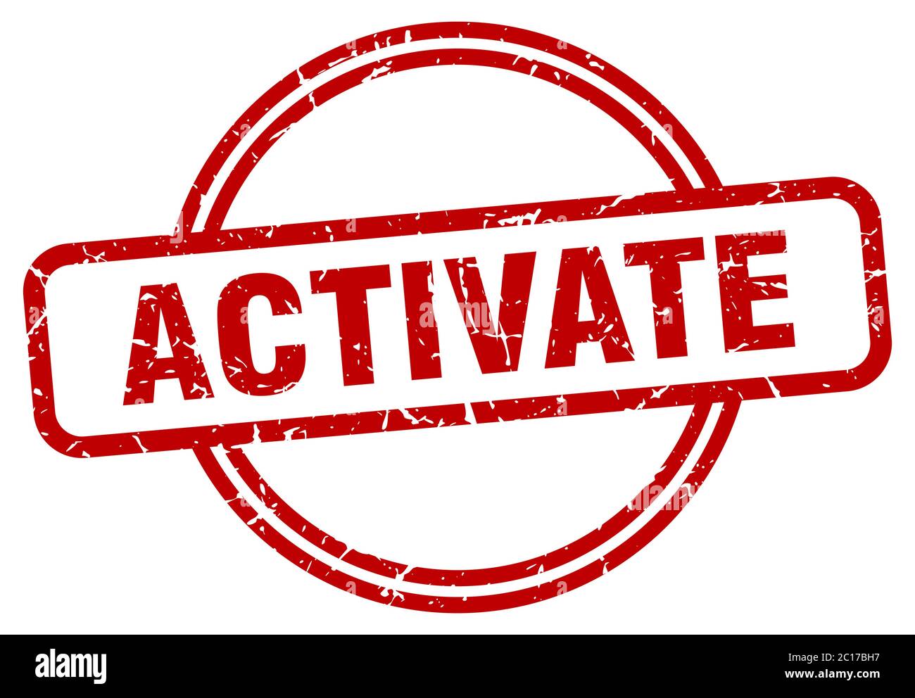 activate grunge stamp. activate round vintage stamp Stock Vector Image ...