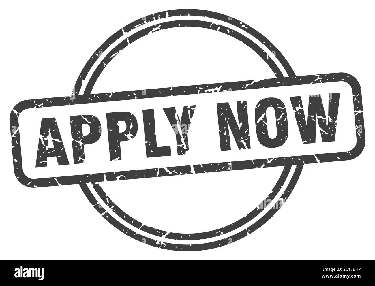 Apply now stamp Black and White Stock Photos & Images - Alamy