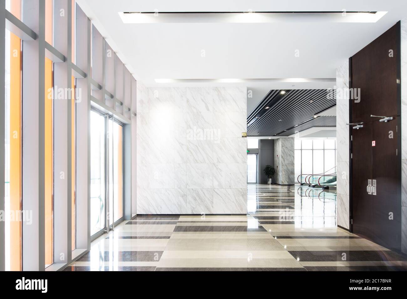 interior of modern corridor Stock Photo - Alamy