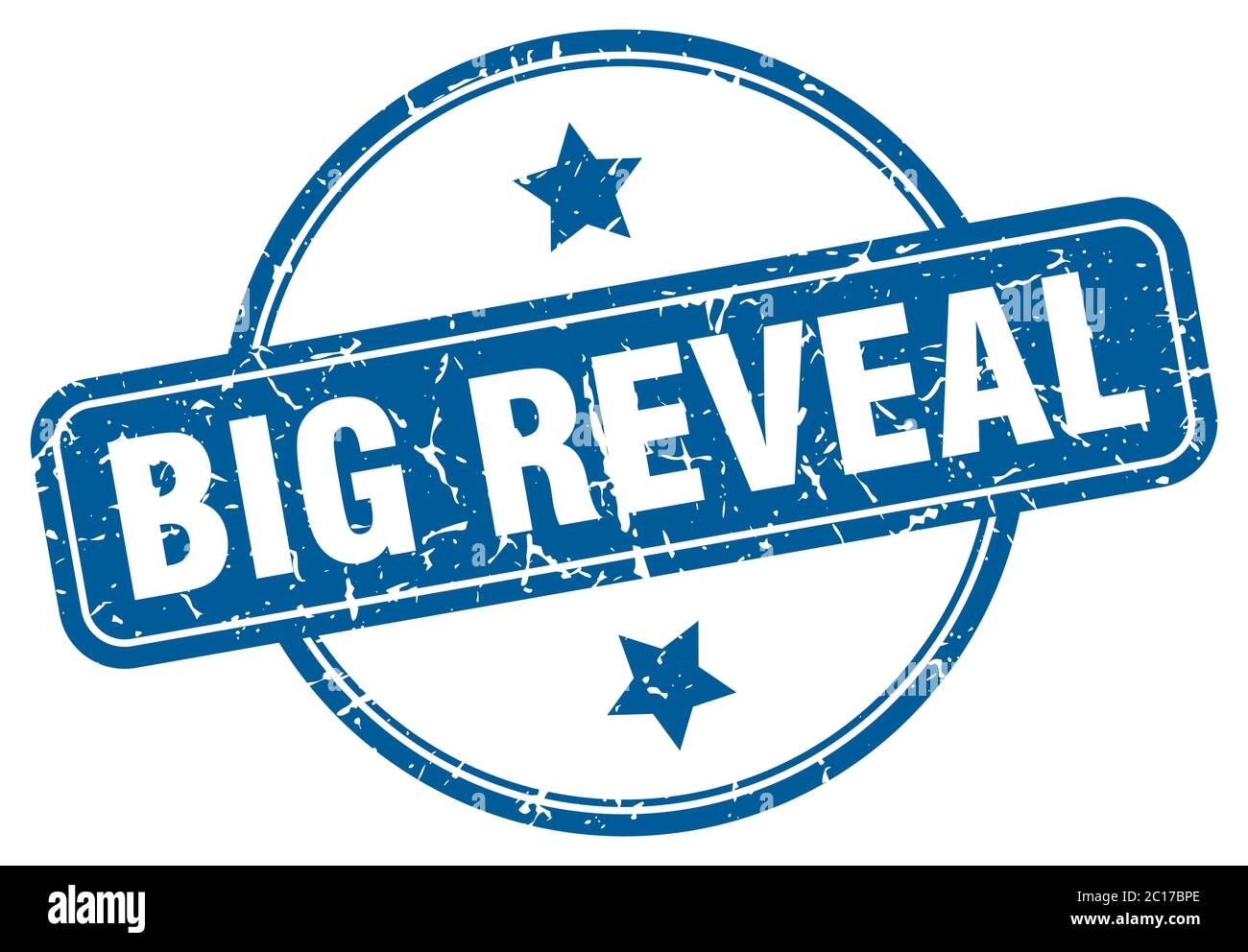 big reveal grunge stamp. big reveal round vintage stamp Stock Vector ...