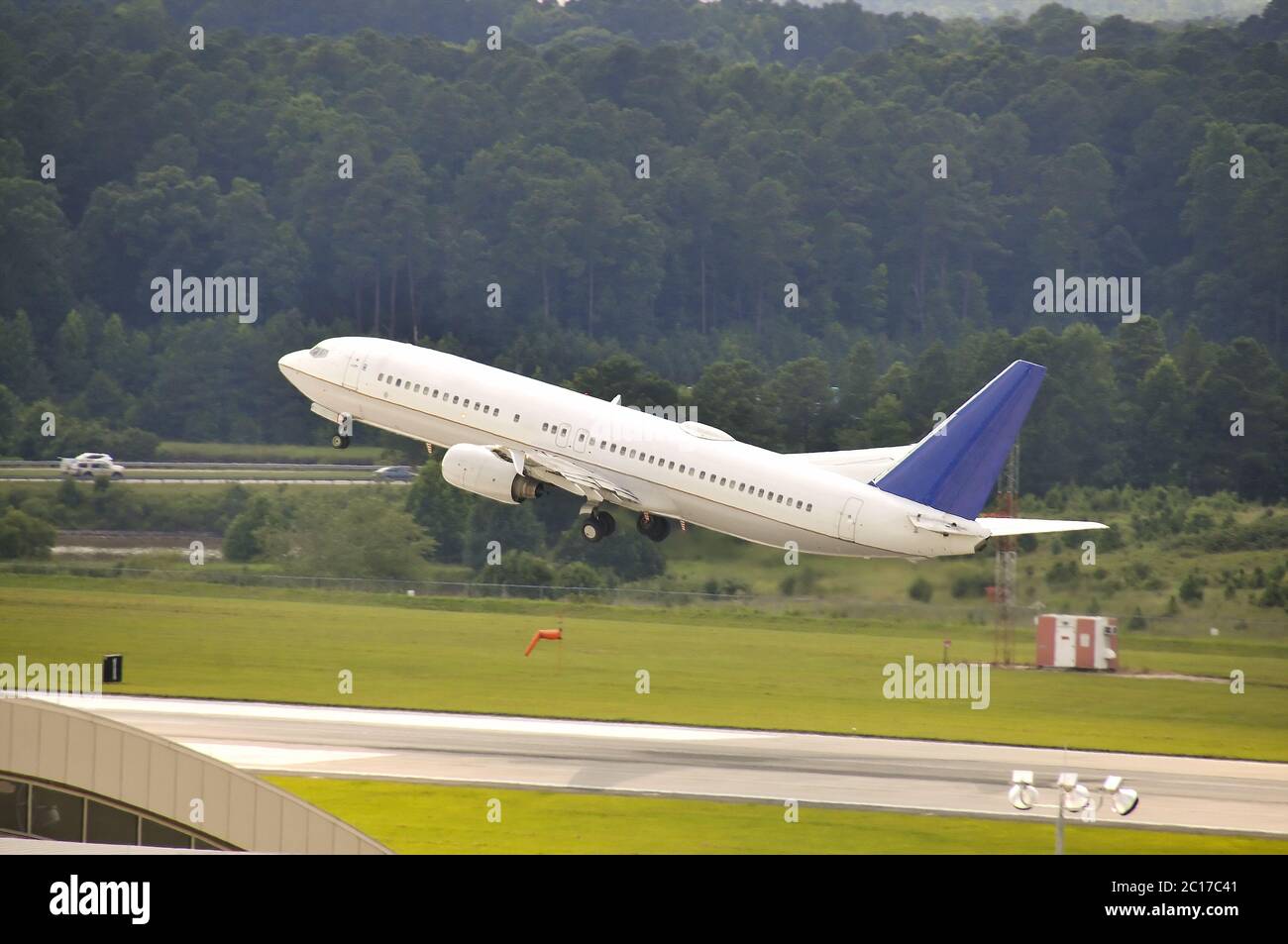 Commercial Jet Airplane Stock Photo - Alamy