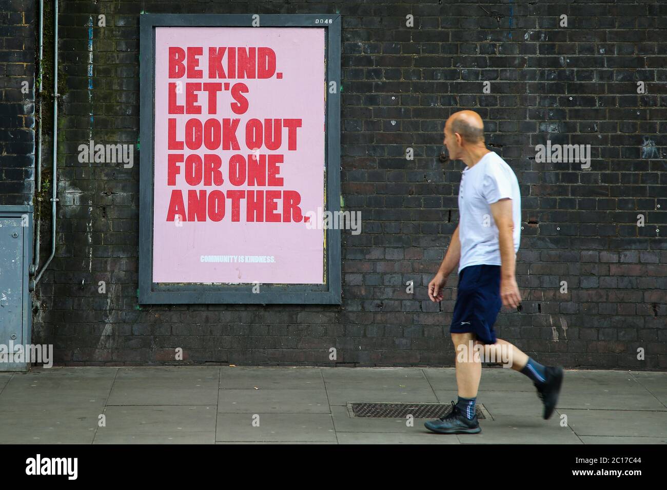 Lets be kind poster hi-res stock photography and images - Alamy