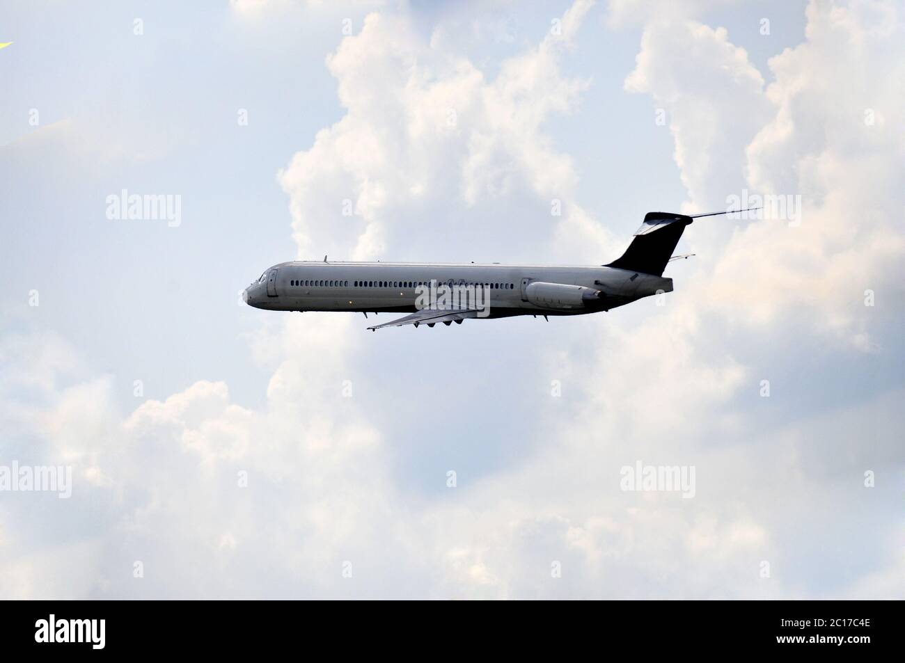 Commercial Jet Airplane Stock Photo - Alamy