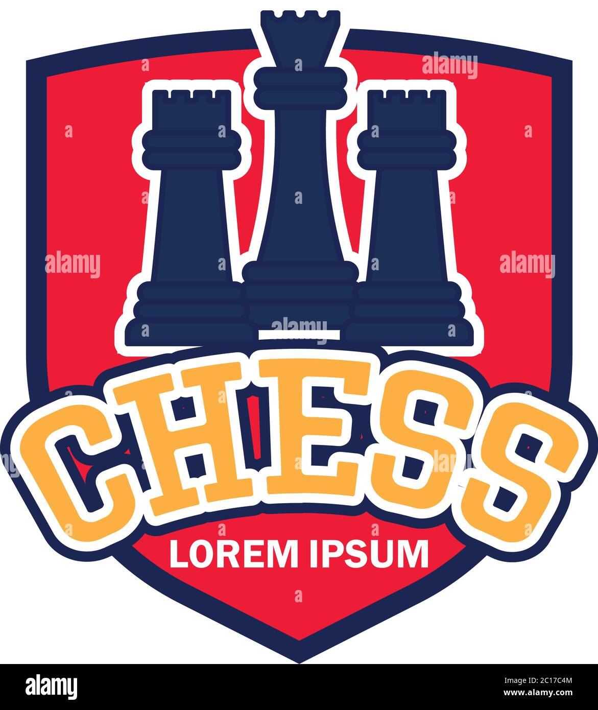 chess logo with text space for your slogan / tag line, vector ...