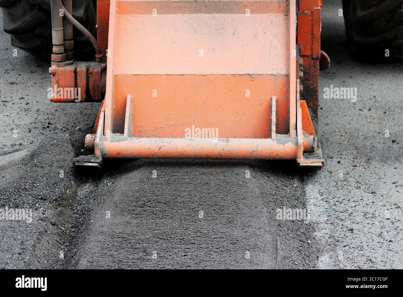 Patch repair road hi-res stock photography and images - Alamy